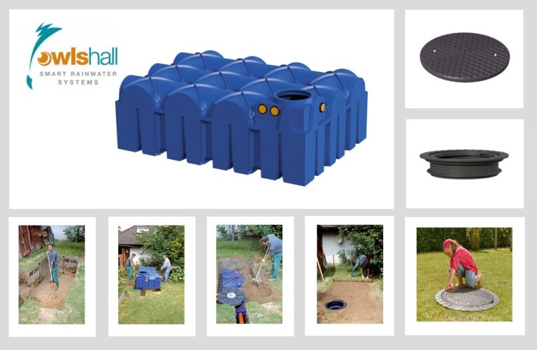 7500L F-line tank with filter - Shallow Dig and free delivery